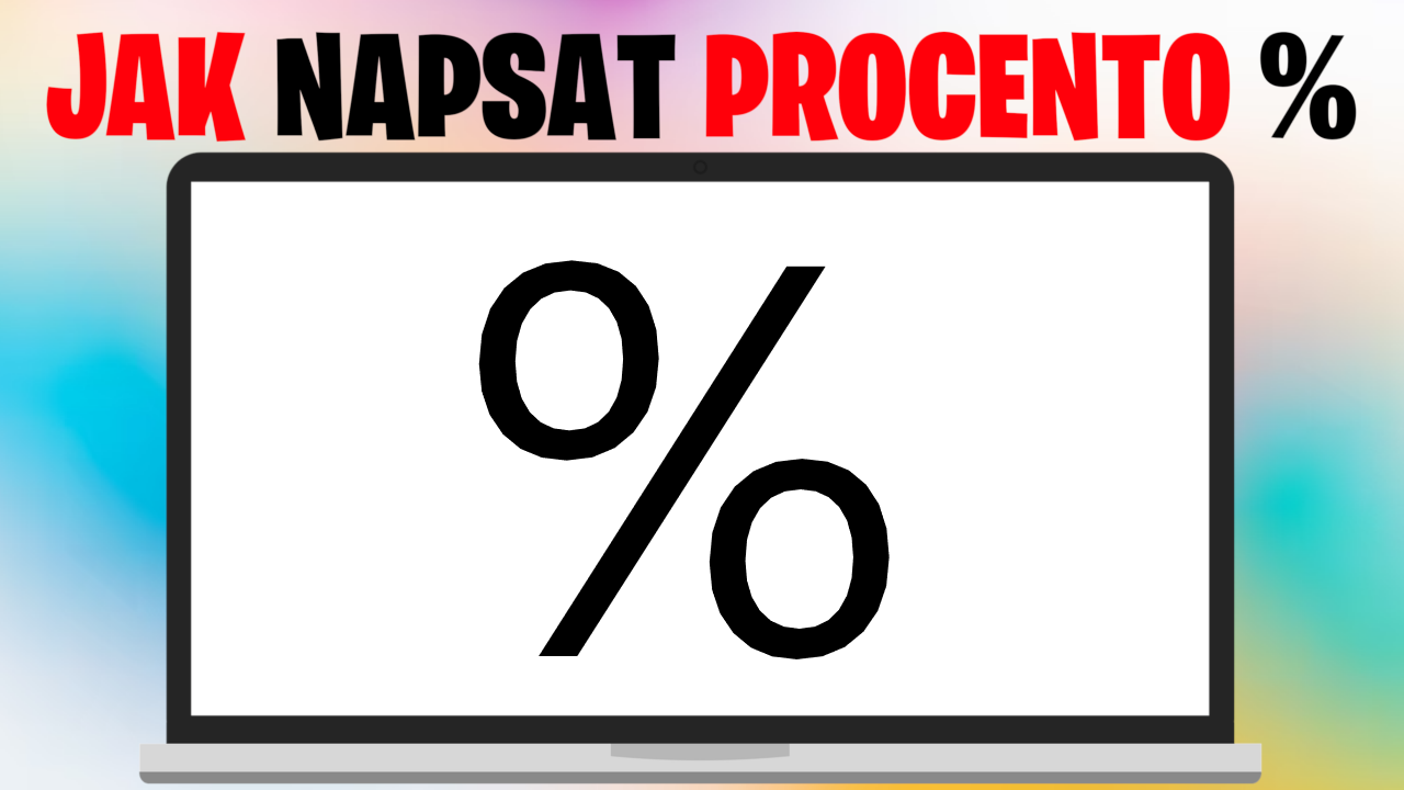 Jak napsat na klávesnici „procento“ | Stream